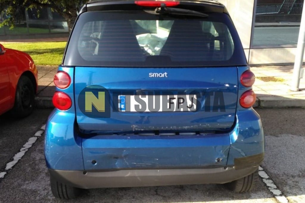 Subasta de Smart Fortwo Pasión 2007
