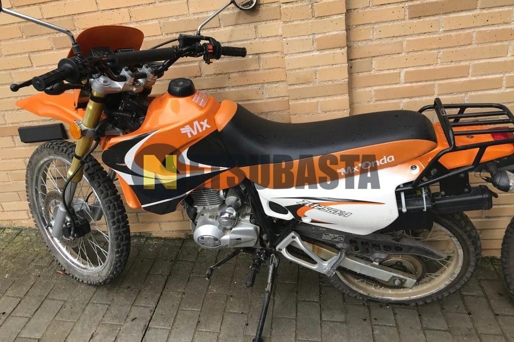 Subasta de Zongshen ZS 125 2008