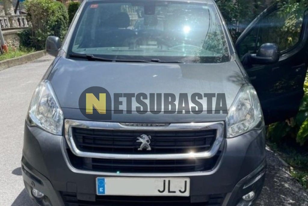 Subasta de Peugeot Partner Tepee 1.6 BlueHDI 2016